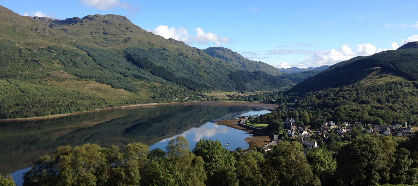 Arrochar from the Three Lochs Way